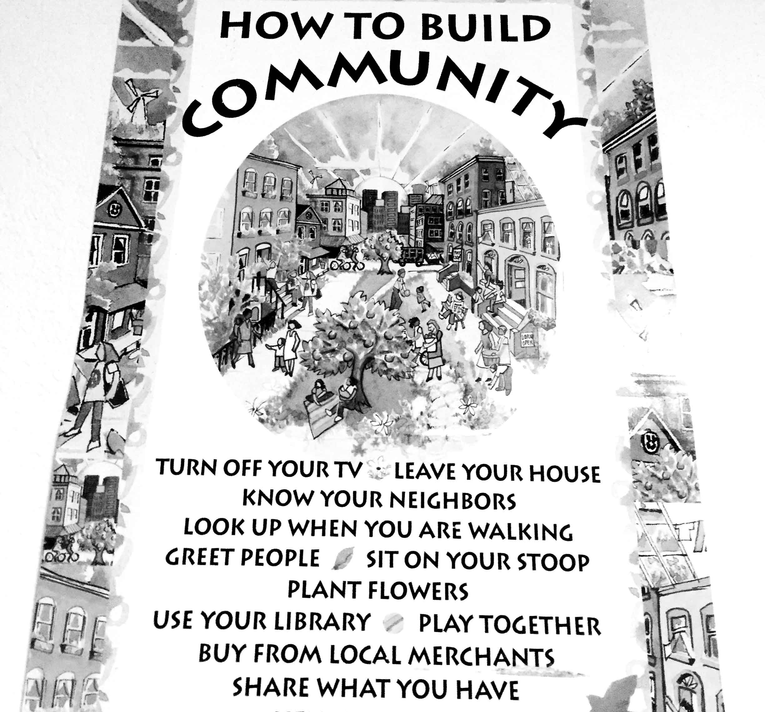 Why live in a community 3/3 – Learning from landscapes